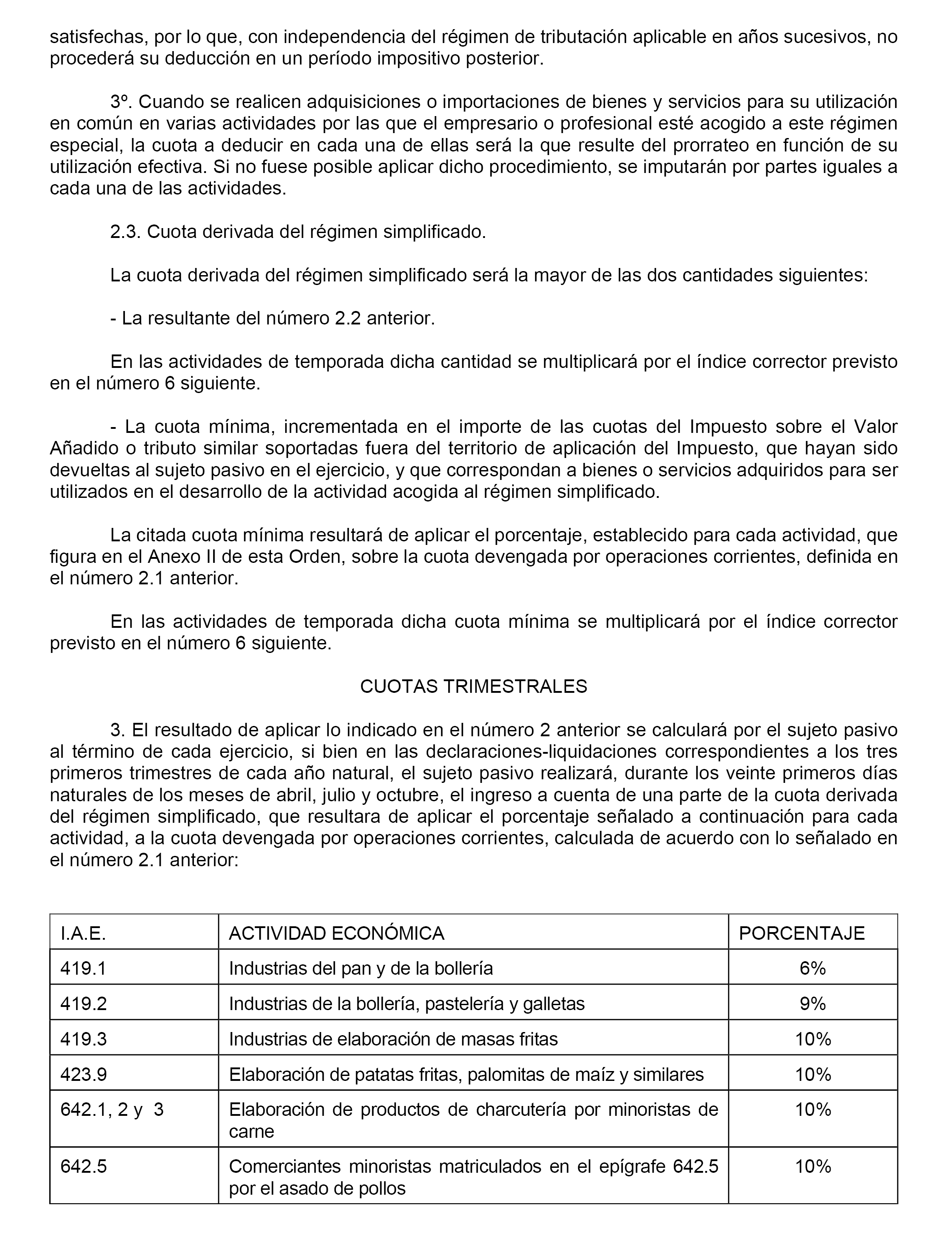 Orden HAC/1155/2020, de 25 de noviembre, por la que se desarrollan, para el año 2021, el método ...